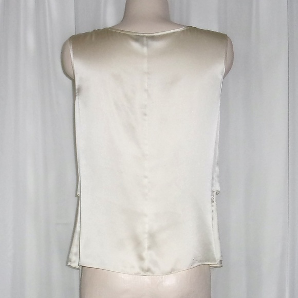Talbots | Tops | Talbots Careerlayer Silk Sleeveles Top Blouse 8p ...